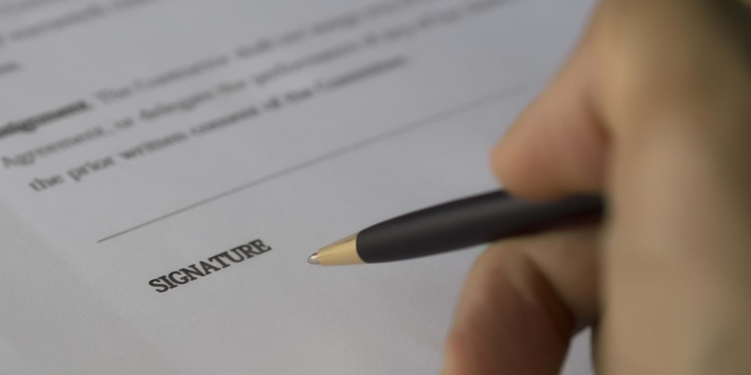 WCPGW – REQUEST TO SIGN FORMS